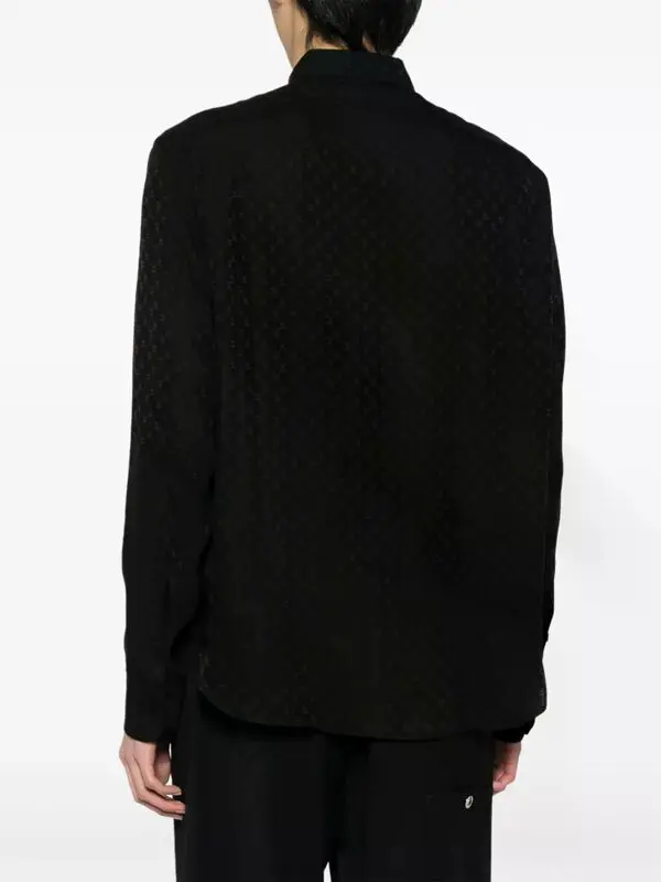 Palm Angels All-over Monogram Shirt