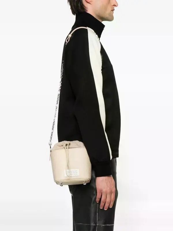 MAISON MARGIELA Small 5ac Bucket Bag - Neutrals
