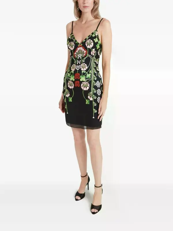 TEMPERLEY LONDON Casa Embroidered Mini Dress