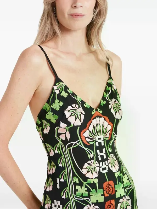 TEMPERLEY LONDON Casa Embroidered Mini Dress