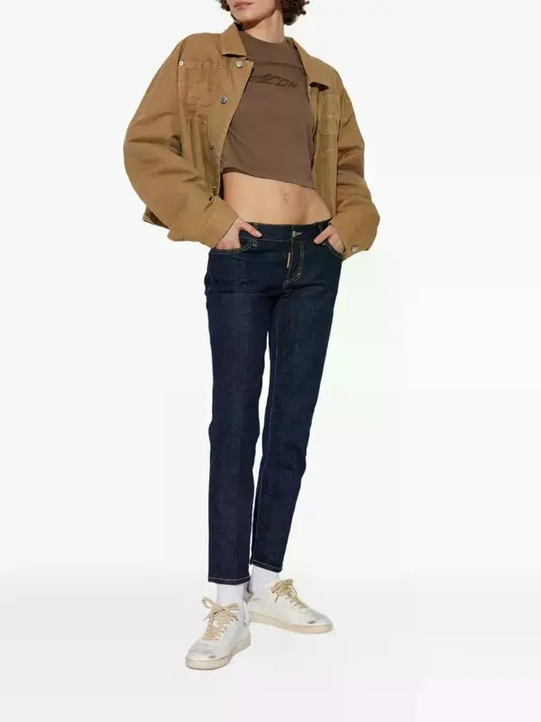 Dsquared2 Jennifer Jeans Skinny Fit, Low Rise Denim