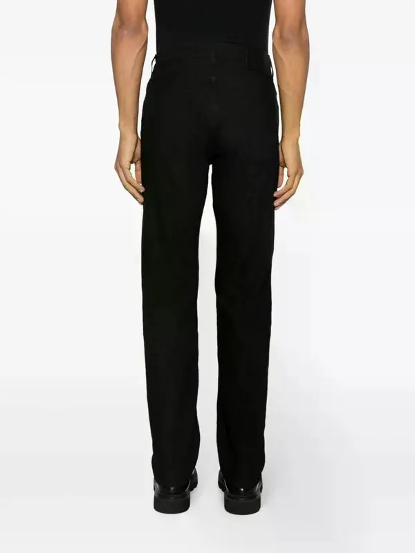 Etro Jacquard Slim-fit Jeans - Black