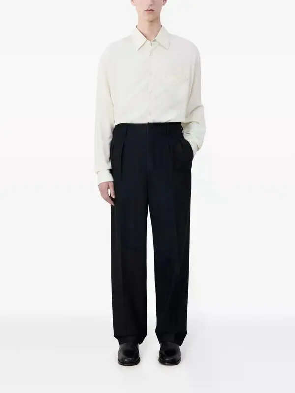 LEMAIRE Pleat-detailing Straight-leg Trousers