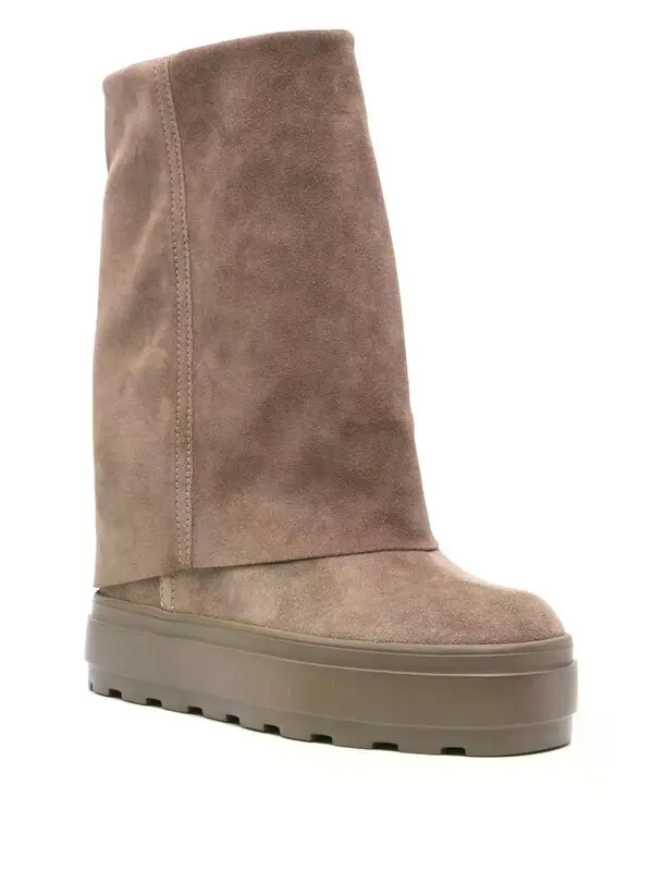 Casadei Suede Boots - Grey