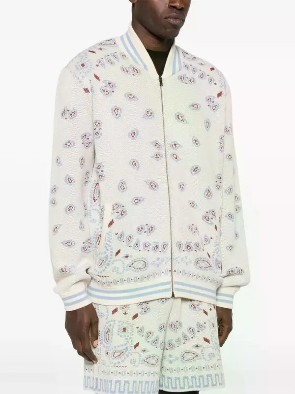 Alanui Bandana-print Bomber Jacket