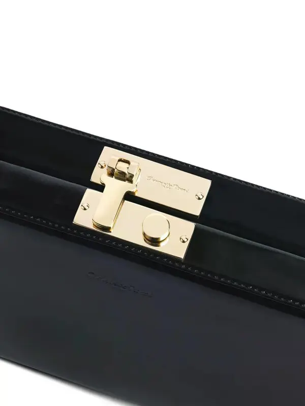 GIANVITO ROSSI Vali Clutch Bag - Black