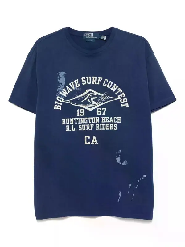 Polo Ralph Lauren Printed T-shirt - Blue