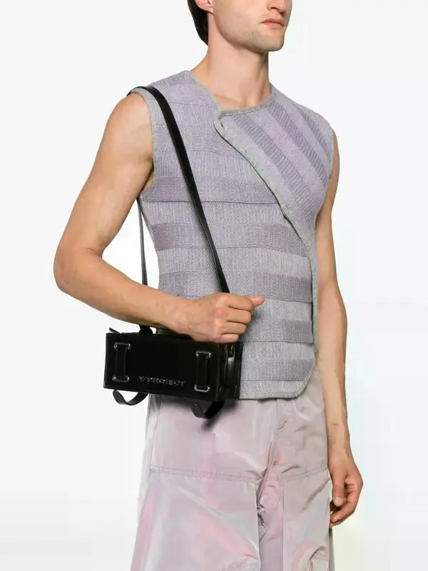 Y/project Accordion Leather Shoulder Bag