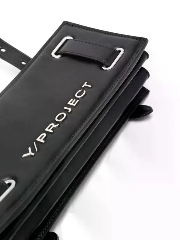 Y/project Accordion Leather Shoulder Bag