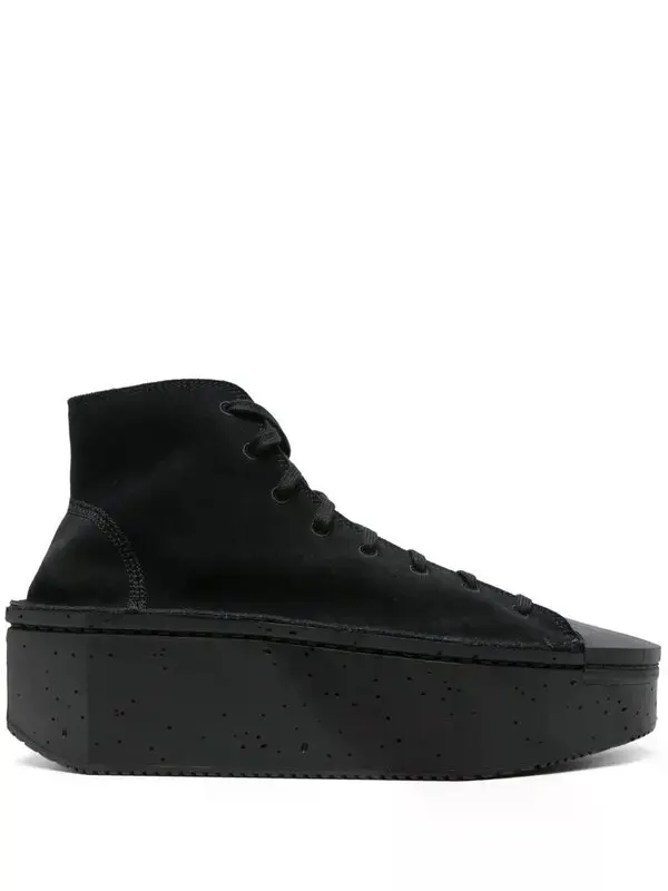 Y3 X Adidas Brick Court Hi Sneakers - Black