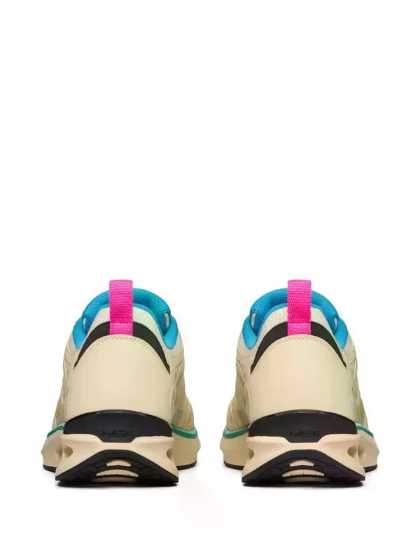 Valentino Garavani Vlogo Easyjog Leather Sneakers - Neutrals