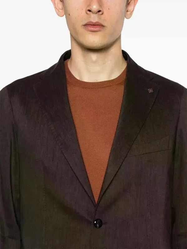 Tagliatore Notched-lapels Single-breasted Blazer