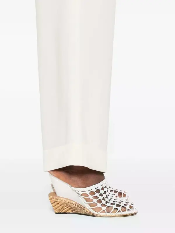 A.M.G. Pleated Tailored Trousers