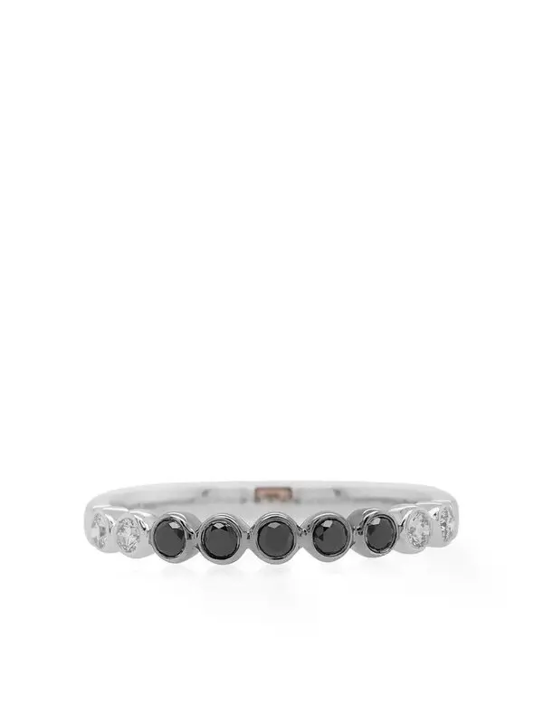 HYT JEWELRY 18kt White Gold Diamond Ring - Silver