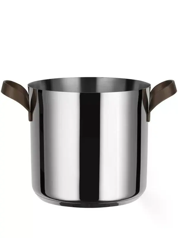 ALESSI Edo Stainless-steel Stockpot - Silver