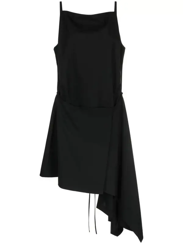 JUUN.J Asymmetrical Hem Sleeveless Minidress