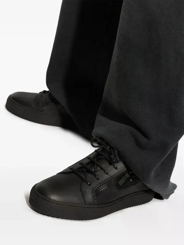 GIUSEPPE ZANOTTI Frankie Double-zip Low-top Sneakers