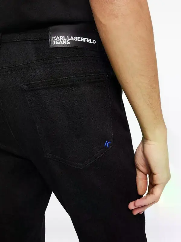 Karl Lagerfeld Logo-patch Skinny Jeans
