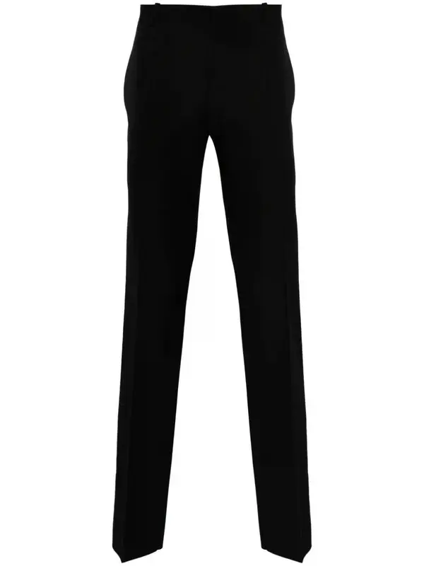 Alexander McQueen Mid-rise Tailored Wool Trousers