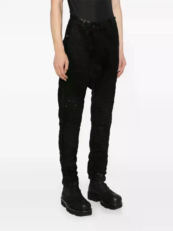 Boris Bidjan Saberi Moulded Drop-crotch Jeans