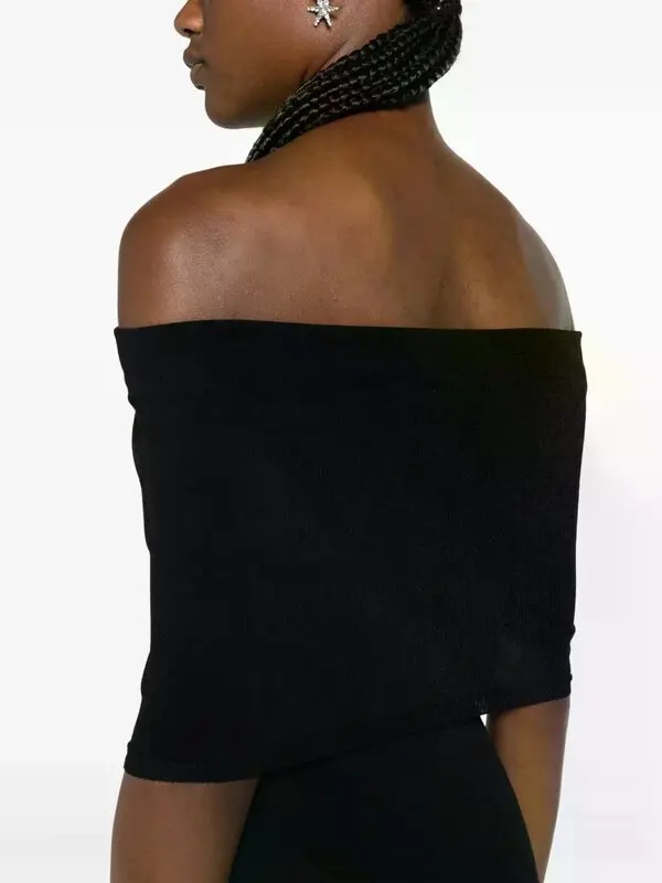 Wardrobe.NYC Off-shoulder Bodycon Mini Dress