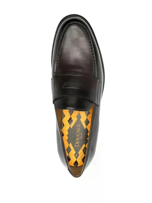 DOUCAL'S Mario Leather Loafers