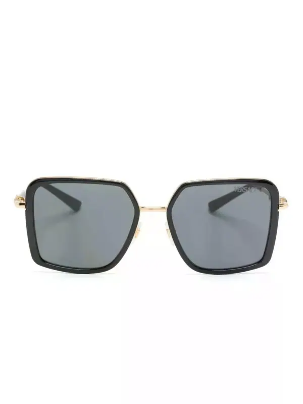Versace Square-frame Glasses - Black