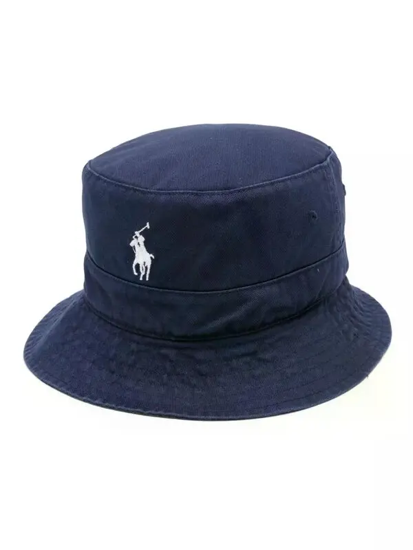 Polo Ralph Lauren Polo-pony Bucket Hat - Blue