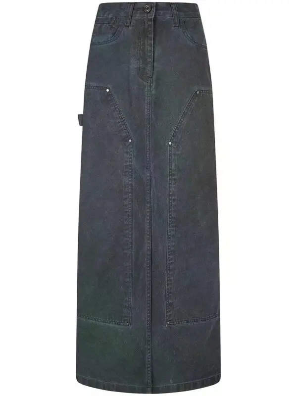 STUDIO TOMBOY Washed Denim Maxi Skirt