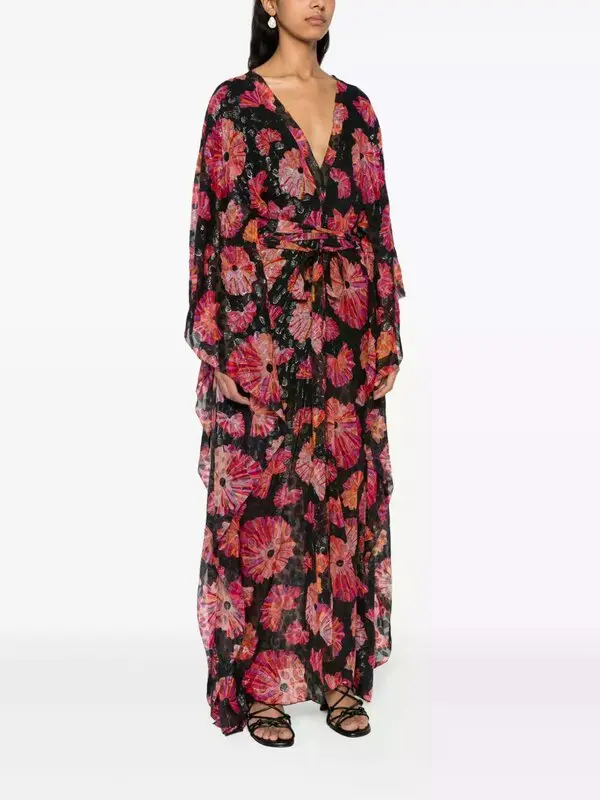 MARIA LUCIA HOHAN Floral-print Maxi Dress