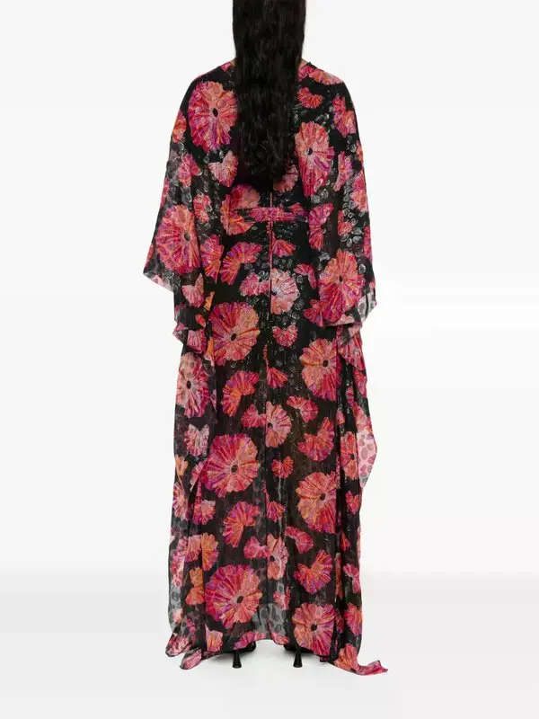 MARIA LUCIA HOHAN Floral-print Maxi Dress