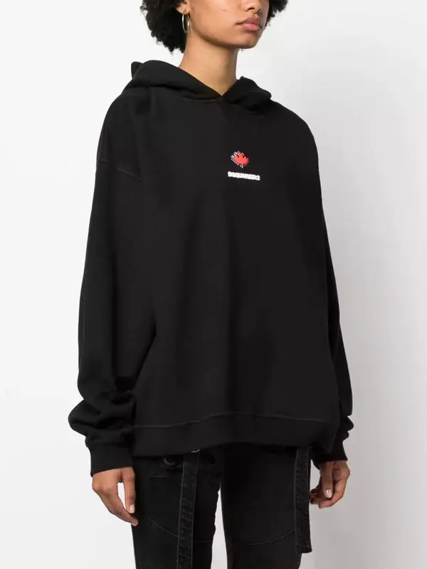 Dsquared2 Logo-print Cotton Hoodie