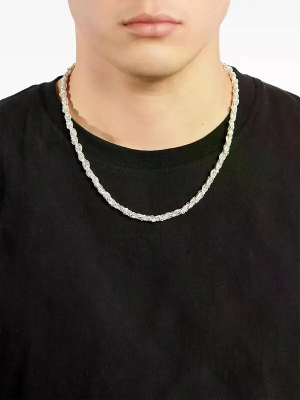 Emanuele Bicocchi Sterling Rope Chain Necklace