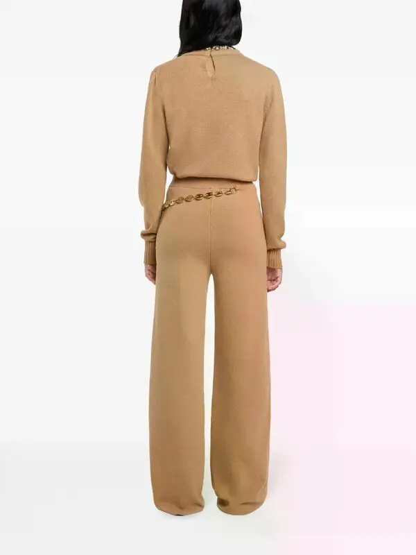 Rabanne Embellished Knitted Jumper - Neutrals
