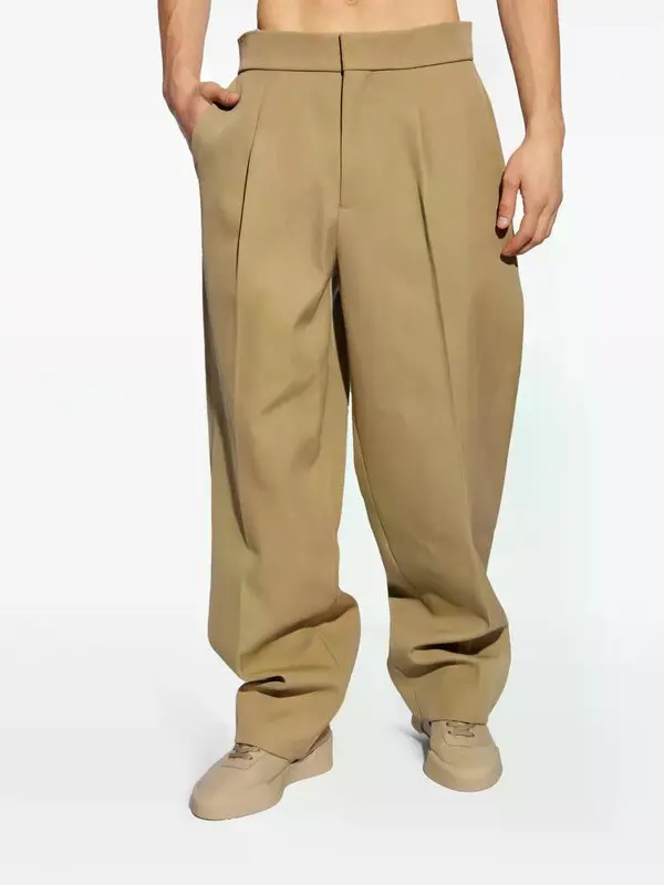 Fear Of God Logo Patch Virgin Wool Trousers