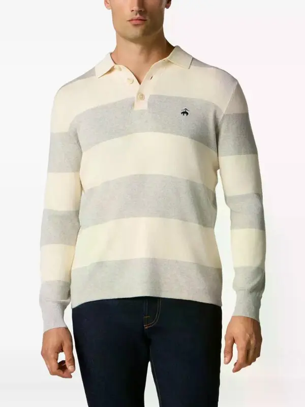 Brooks Brothers Knitted Polo Shirt