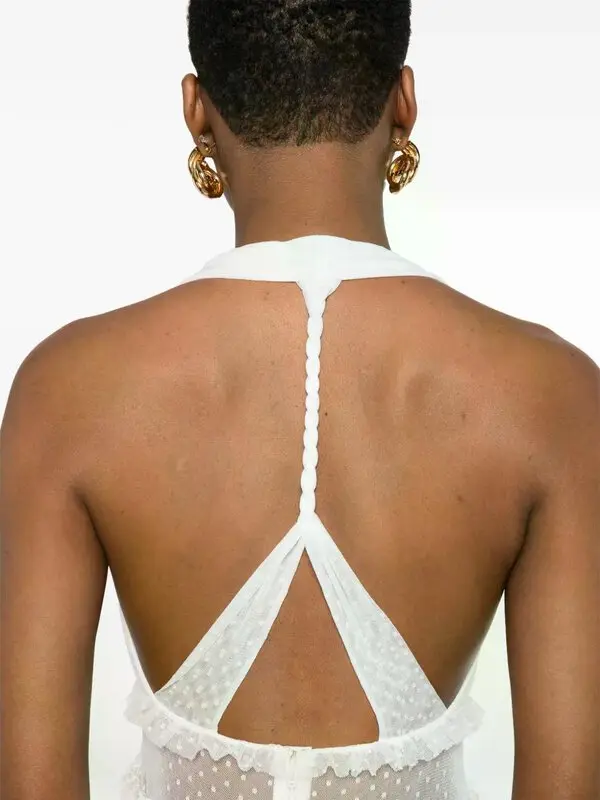NISSA Halterneck Silk Dress