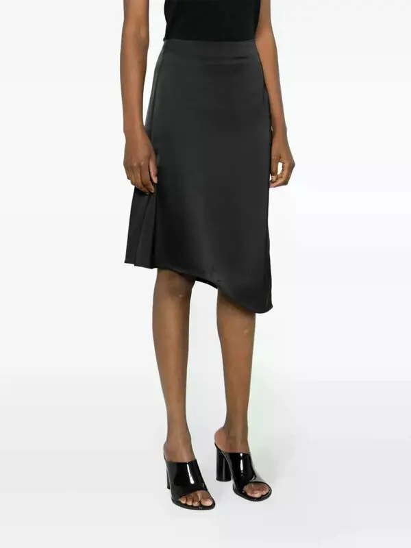 Remain Birger Christensen Knot-detailing Midi Skirt