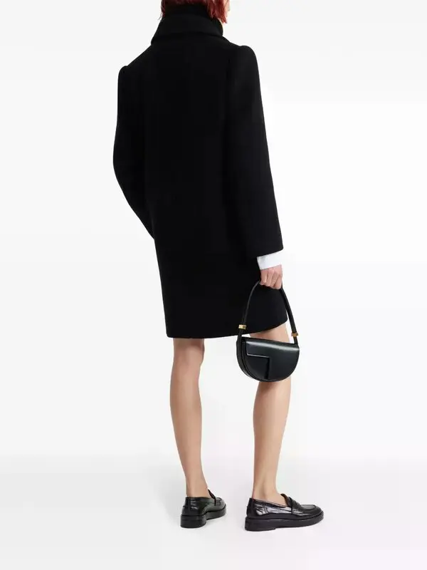 PATOU Double-breasted Recycled Wool Coat