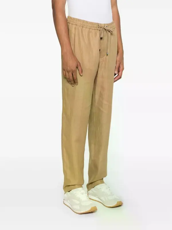 Moncler Linen Track Pants