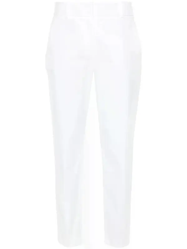 Eleventy New York Tapered Trousers - White