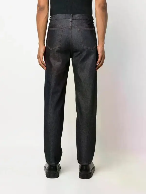A.p.c. Martin Mid-rise Straight-leg Jeans - Blue