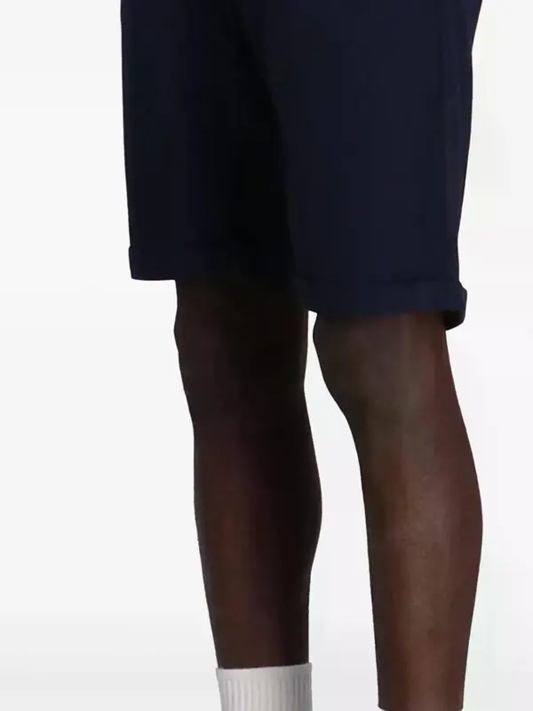 Karl Lagerfeld Navy Cotton Chino Shorts