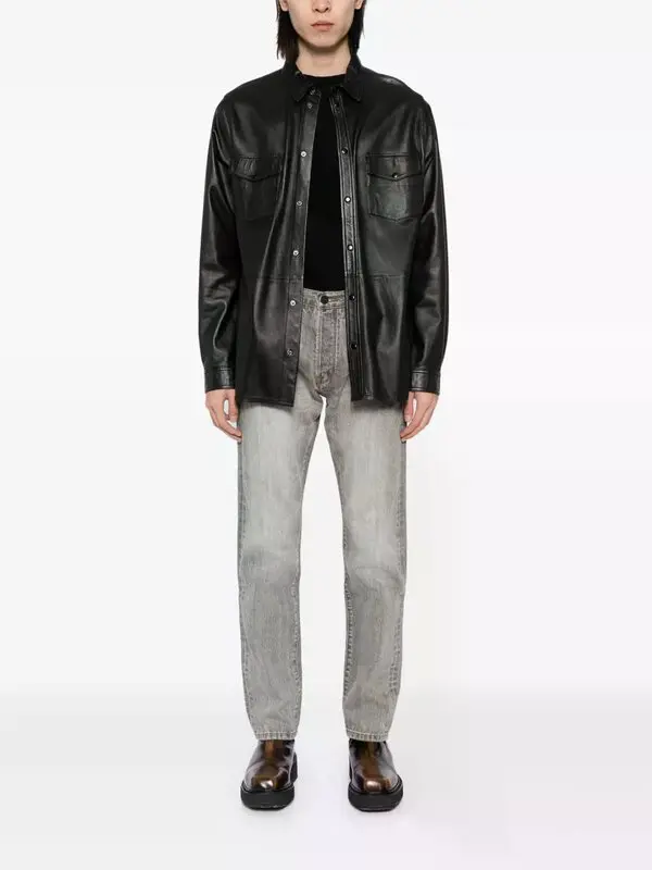 PRIVATE STOCK LABS Greenwich Jeans In Washed Denim