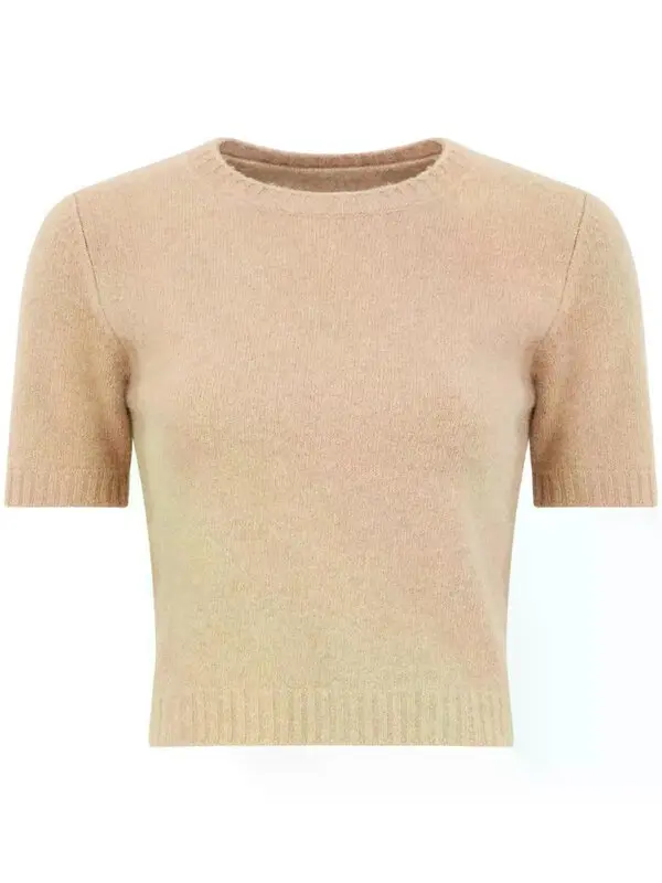 MAISON MARGIELA Cropped Wool Jumper