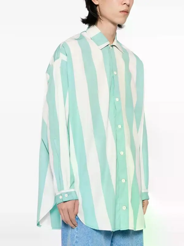 Sunnei Oversized Striped Shirt