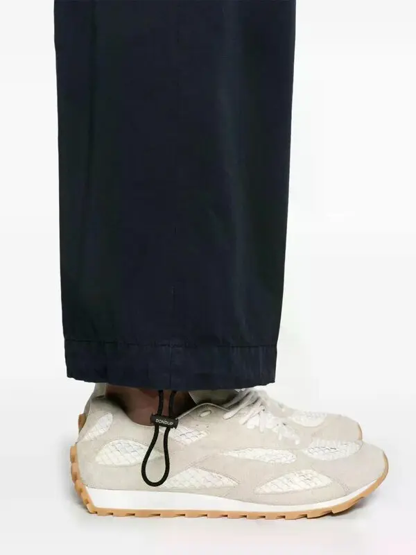 DONDUP Cotton Cargo Trousers - Blue