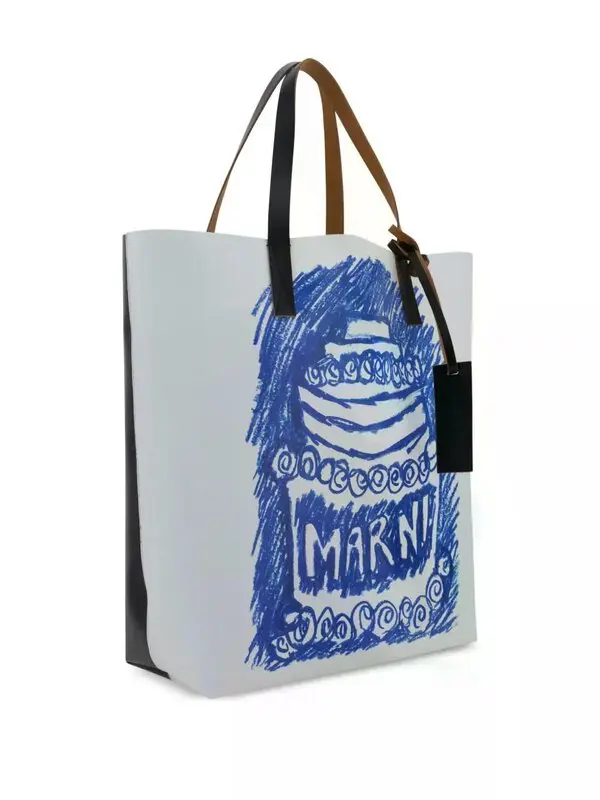Marni Logo-print Tote Bag