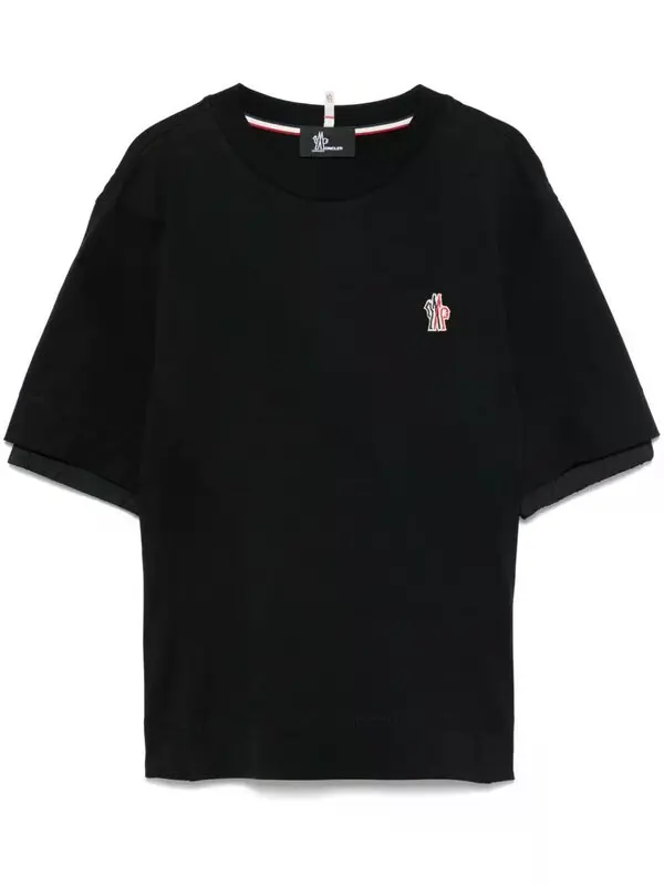 Moncler Logo Patch T-shirt