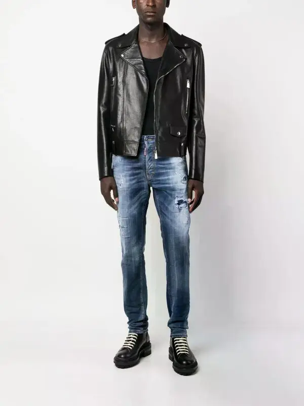Dsquared2 Slim-fit Distressed Jeans